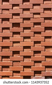 Brick Wall Unique Pattern Shows Off Stock Photo 1143937352 | Shutterstock