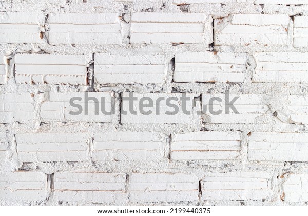 Brick White Background Texture Stock Photo 2199440375 | Shutterstock