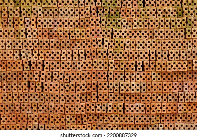 Bricks Stacked Piles Stack Construction Bricks Stock Photo 2200887329 ...