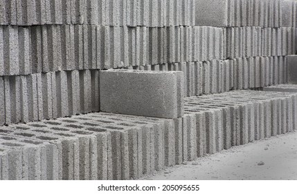 Cement Bricks Stock Photo (Edit Now) 204983326