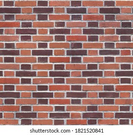 Brickwork Using Bricks Different Colors Seamless Stock Photo 1821520841 ...