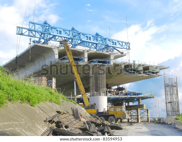 Bridge Under Construction Stock Photo 83594953 | Shutterstock