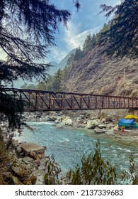 652 Bridge Between Two Mountains Images, Stock Photos & Vectors ...