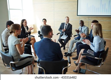 Business People Meeting Conference Brainstorming Concept Stock Photo ...