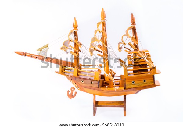 Brig White Background Stock Photo 568518019 | Shutterstock