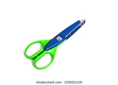Bright Scissors Cutting Patterns Isolated On Stock Photo 1920521135 ...