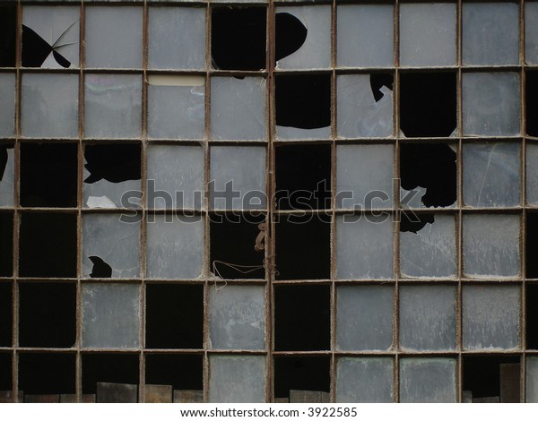 Brocken Windows Stock Photo 3922585 | Shutterstock