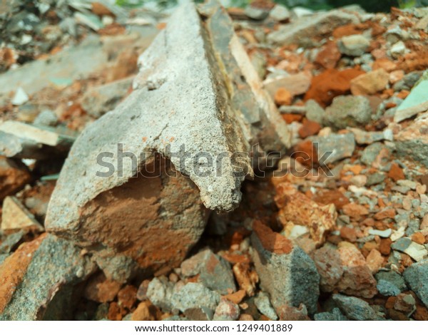 Broken Brick Building Stock Photo 1249401889 | Shutterstock