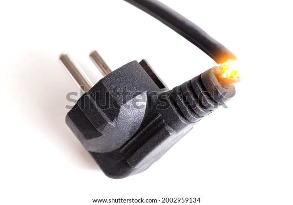 Broken Electrical Wire Plug Outlet On Stock Photo 2002959134 | Shutterstock