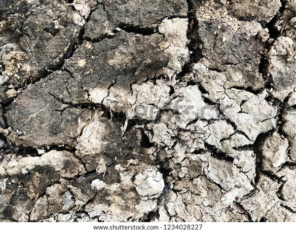 Broken Ground Texture Stock Photo 1234028227 | Shutterstock