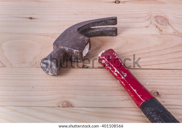 Broken Hammer Stock Photo (Edit Now) 401108566