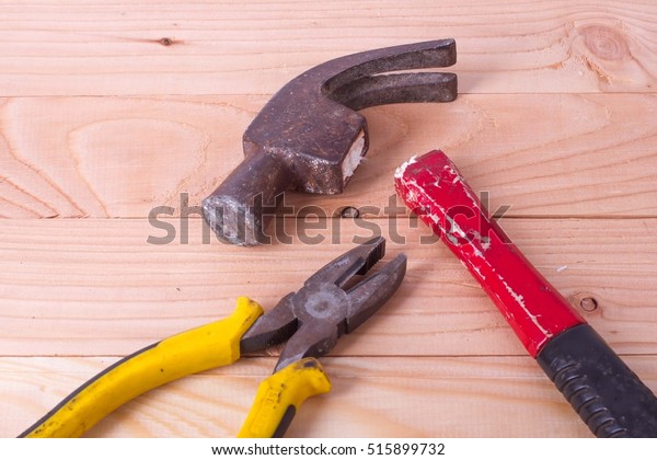 Broken Hammer Stock Photo (Edit Now) 515899732