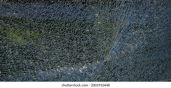 Broken Plexiglass Structure Beautiful Background Stock Photo 2001910448 ...