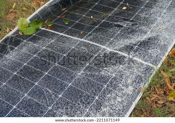 Broken Solar Panel Torn Panel Mount Stock Photo 2211071149 | Shutterstock