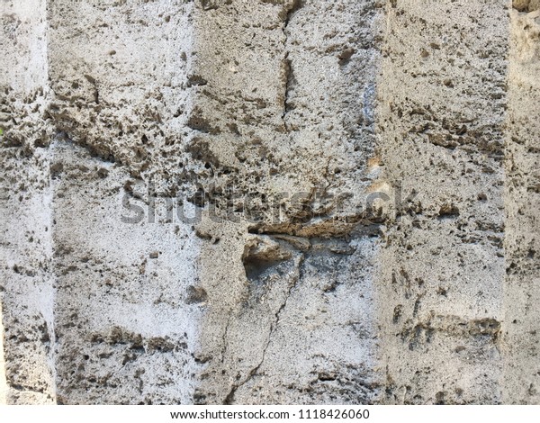 Broken Stone Surface Different Defects Stock Photo 1118426060 ...