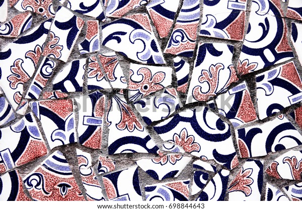 Broken Tiles Stock Photo 698844643 | Shutterstock