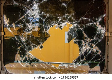 Broken Window Inside Train Stock Photo 1934139587 | Shutterstock
