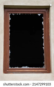 Broken Window Smashed Missing Glass Stock Photo 2147299103 | Shutterstock