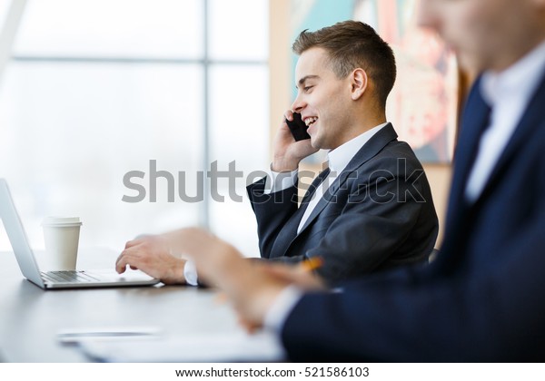 Broker Work Stock Photo 521586103 | Shutterstock