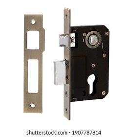 Double Turn Classic Mortise Lock Entrance Stock Photo 1905500947 ...