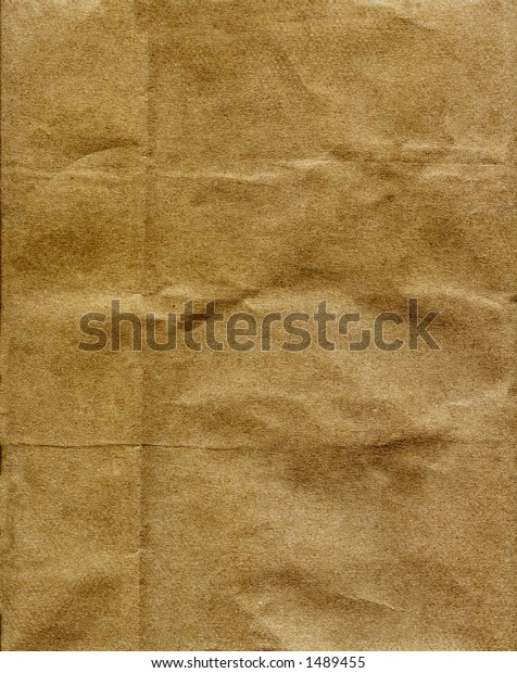Brown Bag Texture Stock Photo (Edit Now) 1489455