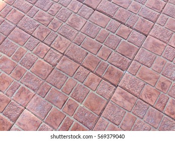 Brown Ceramic Tile Floor Texture Pattern Stock Photo 569379040 ...