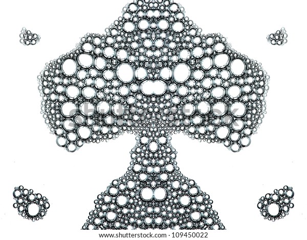 Bubble Form Description Soap Bubbles On Stock Photo Edit Now 109450022