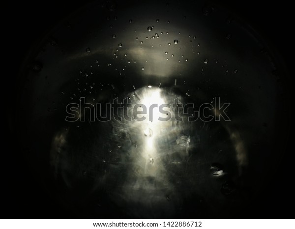 Bubbles Escaping Towards Water Surface Stock Photo 1422886712 ...