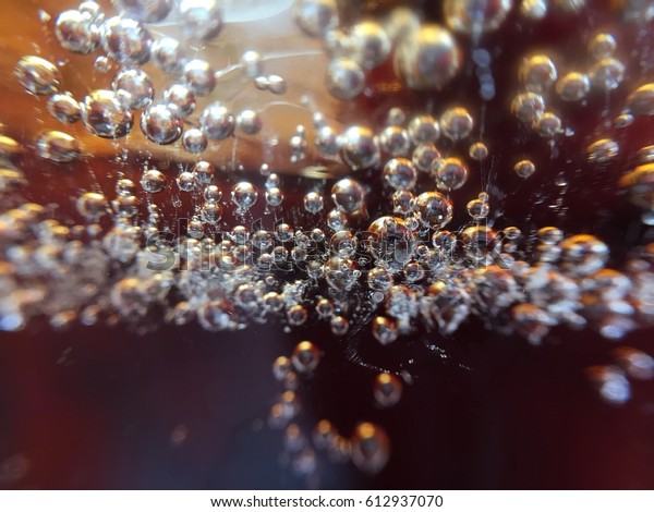Bubbles Floating Soft Drink Stock Photo 612937070 | Shutterstock