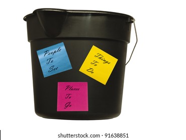 Bucket Notes Featuring Things Do Future Stock Photo 91638851 | Shutterstock