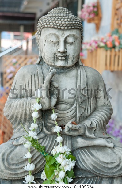 Buddha Statue Plaster Stock Photo 101105524 | Shutterstock