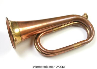 Bugle Isolated White Background Stock Photo 990513 | Shutterstock