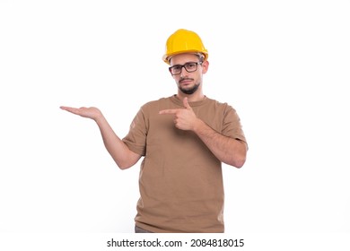 13,835 Construction worker holding sign Images, Stock Photos & Vectors ...