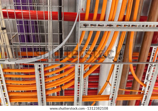 Building Cabling Wiring Stock Photo 1312382108 | Shutterstock