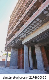 Building Construction Process Bricks Concrete Stock Photo 2174838983 ...