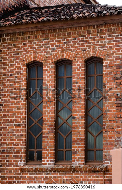 Building Door Windows Architecture Cladding Wall Stock Photo 1976850416 ...