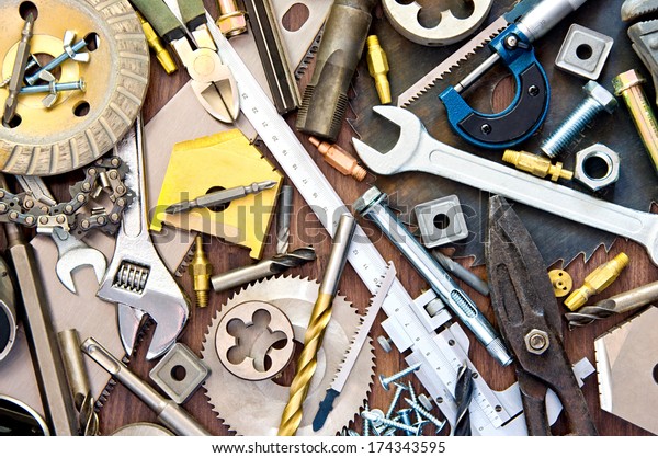 Building Measuring Tools Stock Photo (Edit Now) 174343595