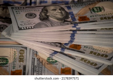 Bundle Us Dollar Bills Stock Photo 2178397571 | Shutterstock