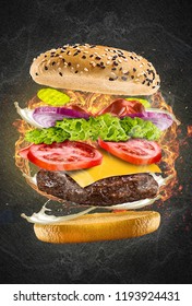 60,563 Burger elements Images, Stock Photos & Vectors | Shutterstock