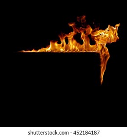 Burning Flame Fire Frame Isolated On Stock Photo 452184187 | Shutterstock Burning Flame Fire Frame Isolated On Stock Photo 452184187 | Shutterstock