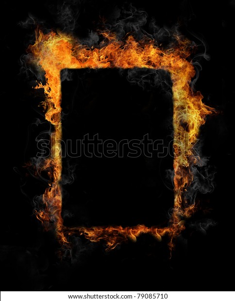Burning Frame Stock Photo (Edit Now) 79085710