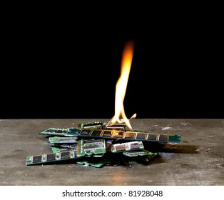 1,102 Circuit Board Burn Images, Stock Photos & Vectors | Shutterstock