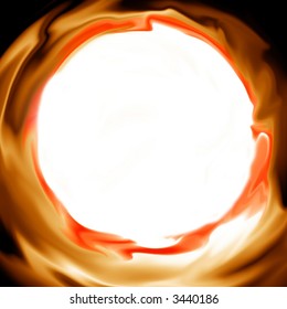 Burning Ring Fire Abstract Background Texture Stock Photo 3440186 ...