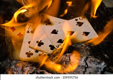4,263 Playing cards fire Images, Stock Photos & Vectors | Shutterstock