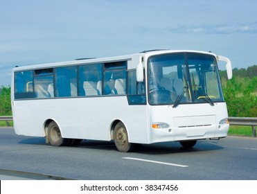 Blank Bus Stock Photo (Edit Now) 28705900