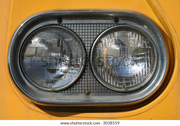 Bus Head Lights Stock Photo 3038559 | Shutterstock