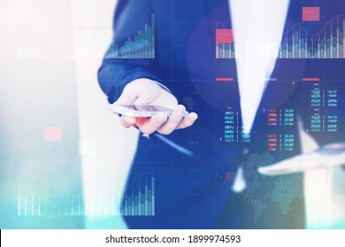 Business Analytics Key Performance Indicators Dashboard Stock Photo ...