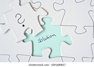 Business Concept Problem Solving Process Puzzle Stock Photo 1091680817 ...