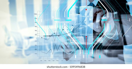 Business Data Analytics Process Management Diagramdouble Stock Photo ...
