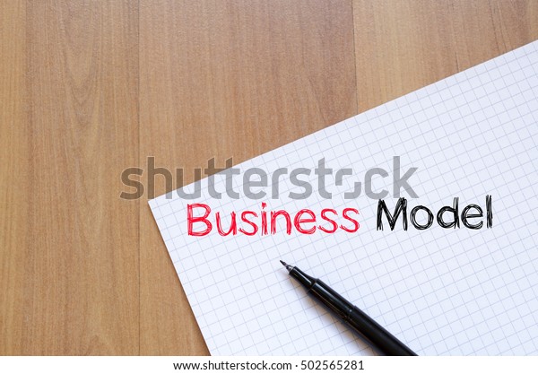 Photo de stock Business Model Text Concept Write On 502565281 ...